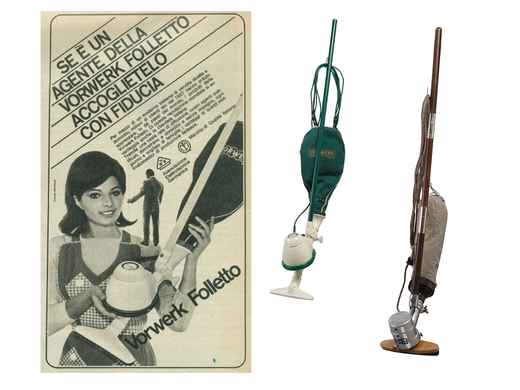 La storia curiosa dell'aspirapolvere Folletto al fuorisalone - CasaFacile