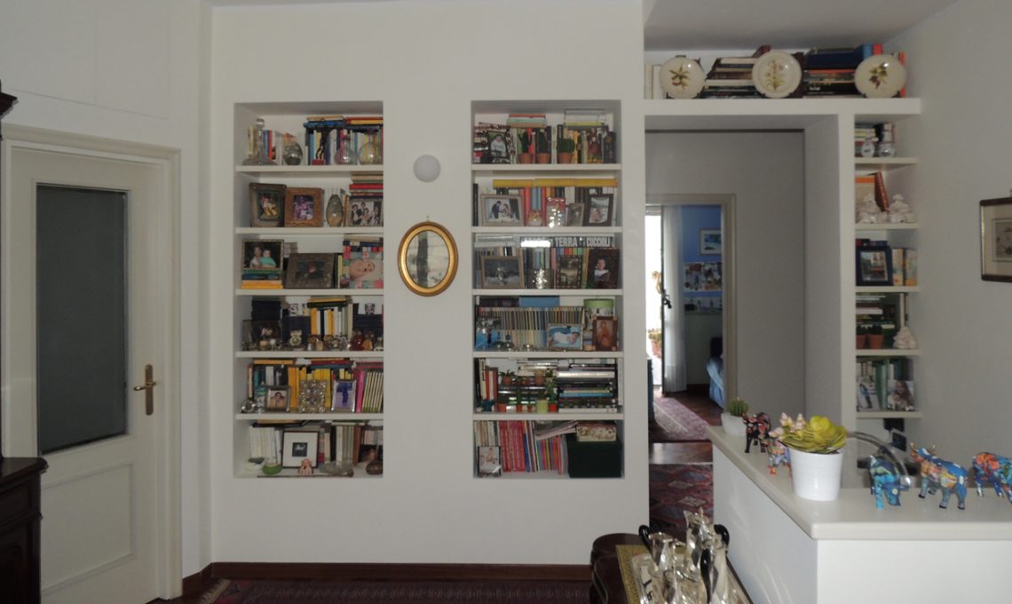 Come Fare Una Libreria In Cartongesso CasaFacile