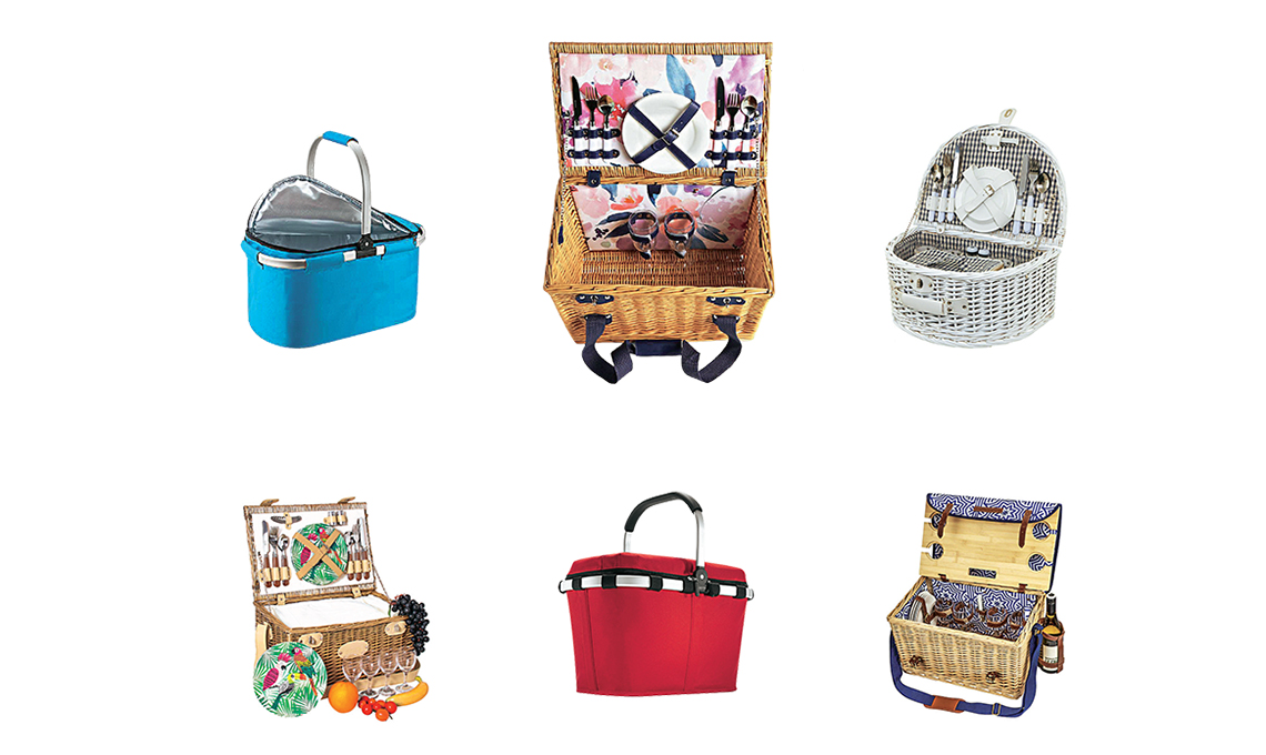 8 cestini da picnic - CasaFacile