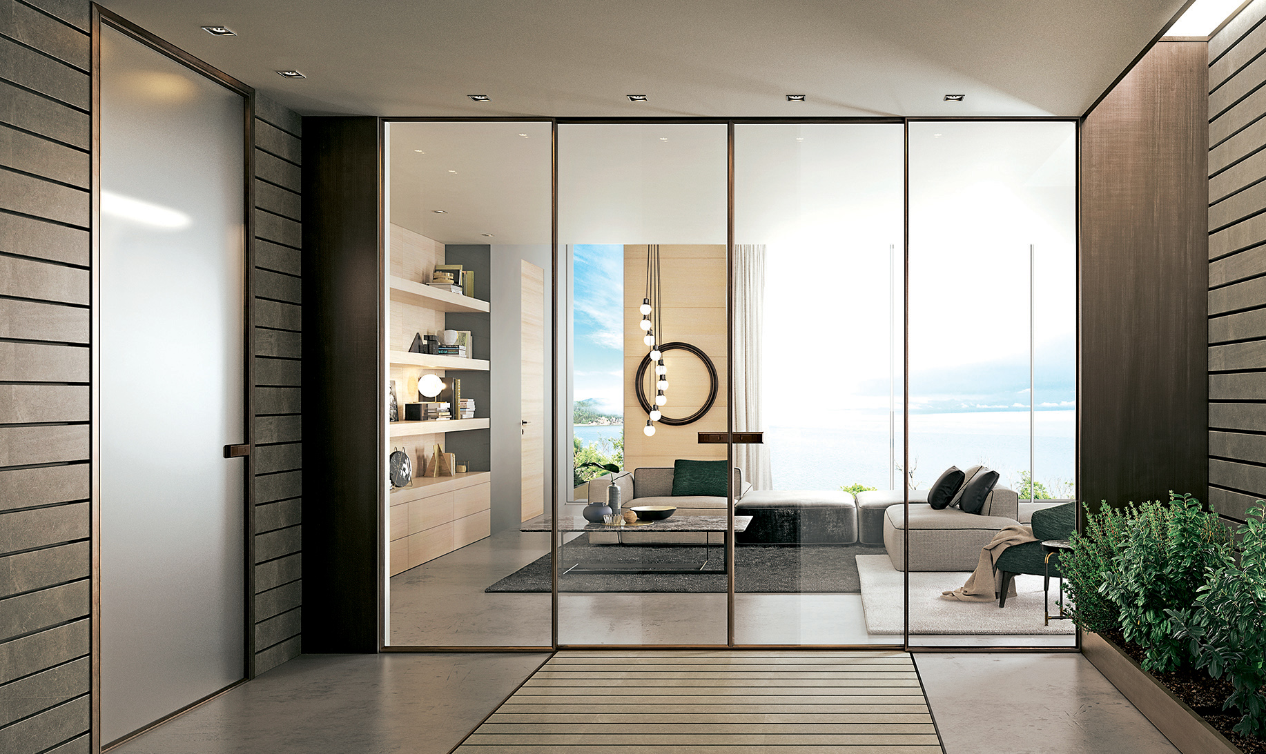 parete vetrata - CasaFacile