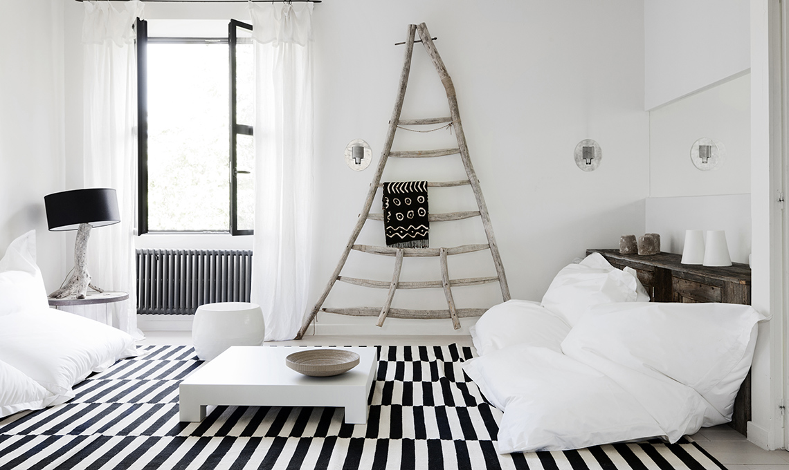 Arredare il soggiorno in stile country-chic - CasaFacile